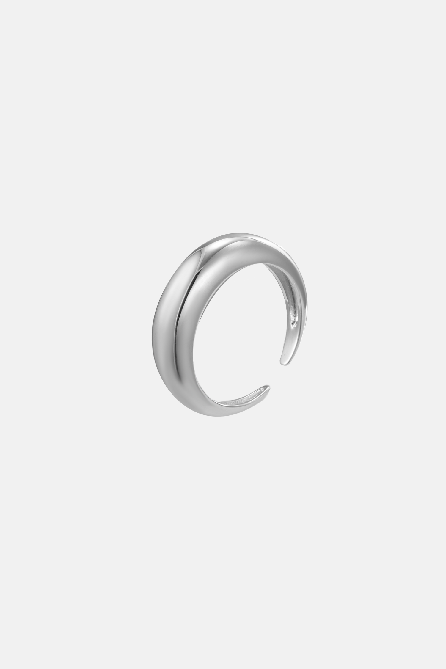 Forming - Slim Dome Sterling Silver Ring – EVERY WAVE